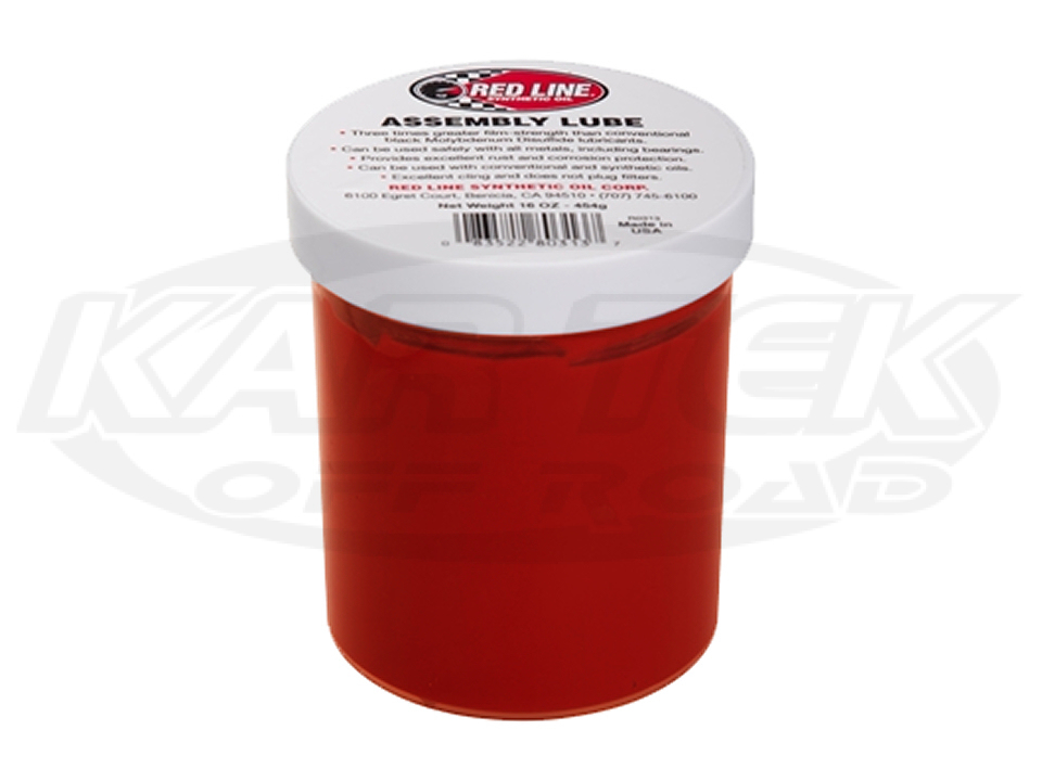 Red Line Racing Oils 16oz Jar Of Engine Assembly Lube - Kartek Off-Road