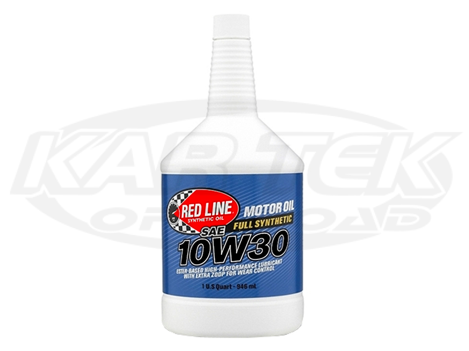 Red Line Racing Oils Full Synthetic 10W30 High Performance Engine Oil 1 ...