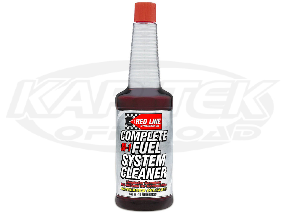 Red Line Racing Oils SI-1 Complete Fuel System Cleaner 15oz Bottle ...