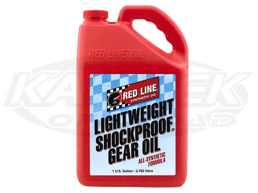 Red Line Racing Oils Lightweight ShockProof 75W140 Full Synthetic ...