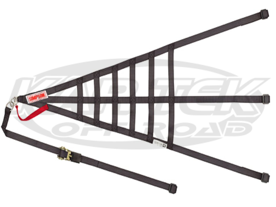 Simpson Polyester Interior Driver Safety Net With Adjustable Ratchet ...