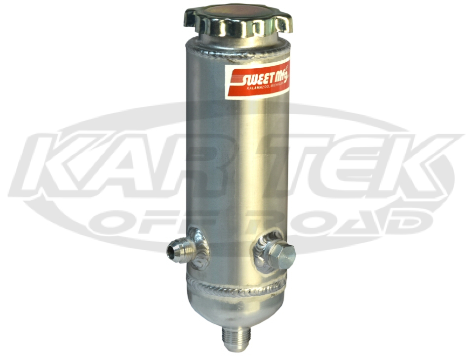 Sweet Power Steering Reservoir Tank With Magnetic Plug AN #8 Return AN ...