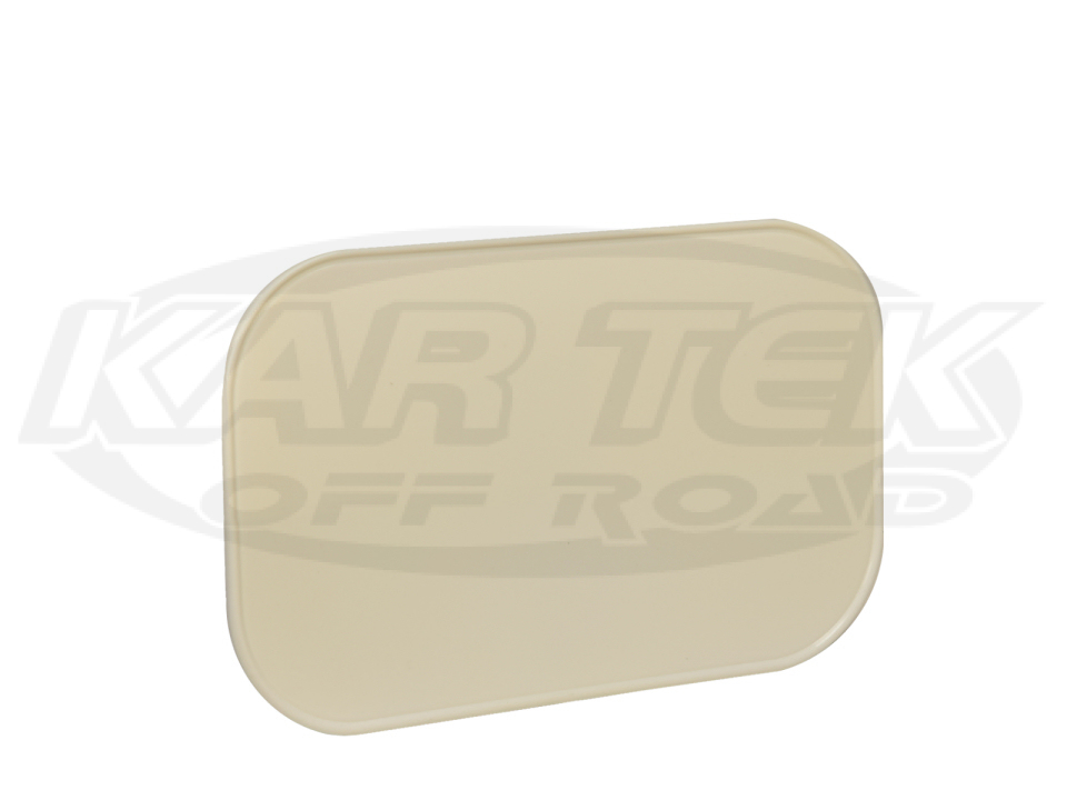 UNI Filters NP-300 WRE White Plastic Number Plate 7-1/4" Tall x 10-1/4 ...