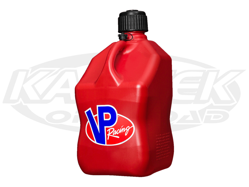 VP Racing Fuels Red 5 Gallon Square Motorsport Container Polyethylene ...