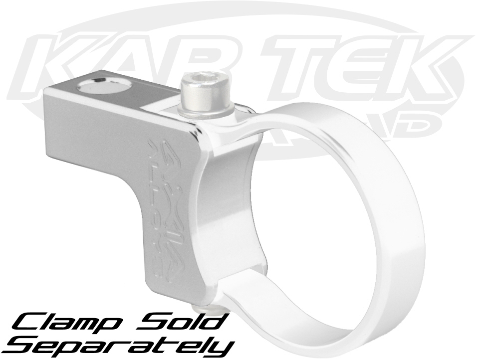 Axia Alloys Clear Anodized Clamp On Standard Light Mount With 3/8" Hole ...