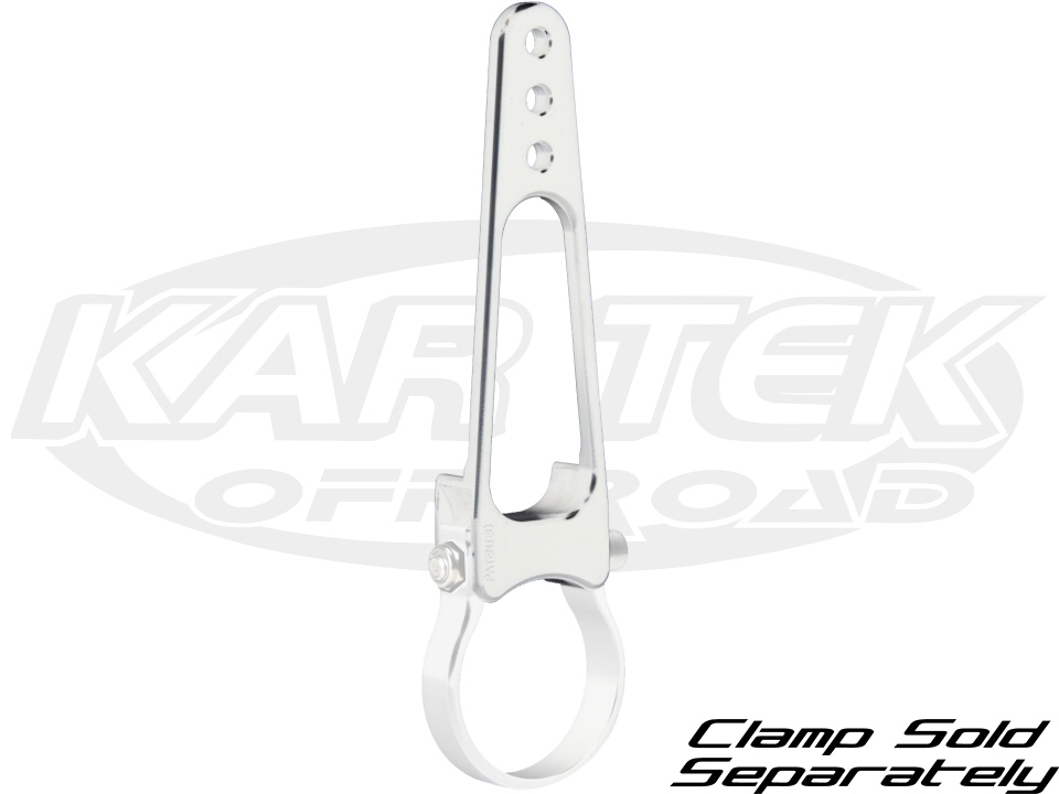 Axia Alloys Clear Anodized Billet Aluminum 5" Tall Clamp On Steering ...