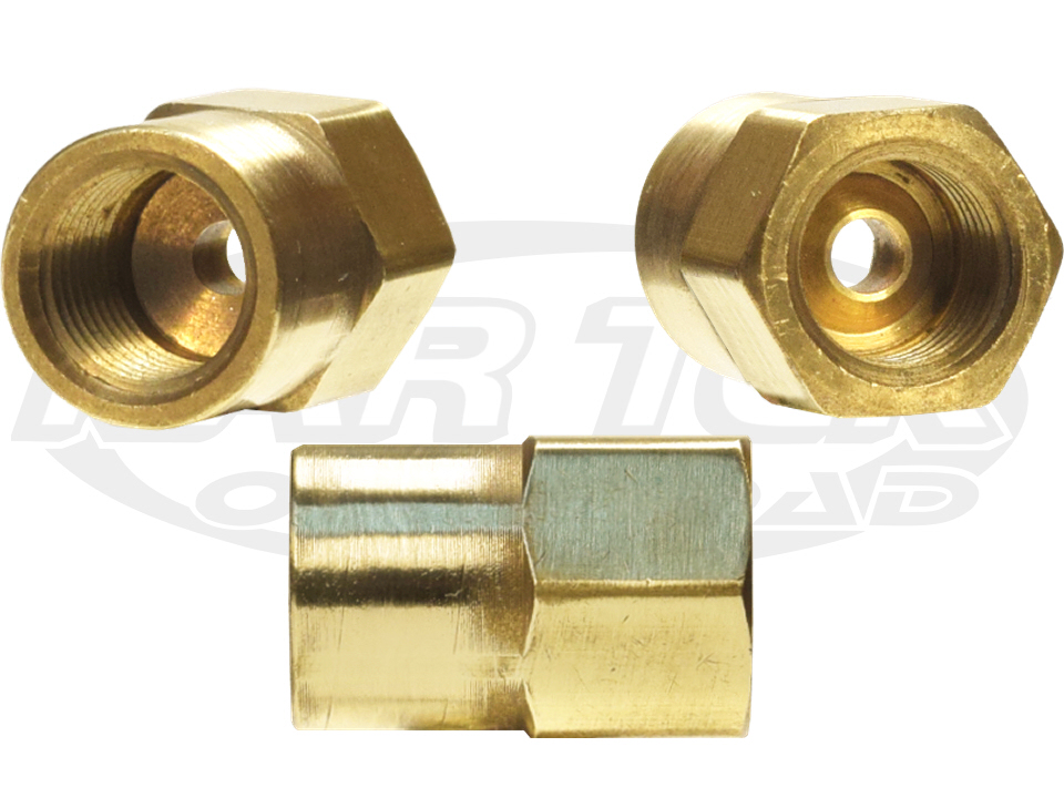 Brass 3/16" Inverted Flare American To 10mm 1.0 Bubble Flare Metric ...