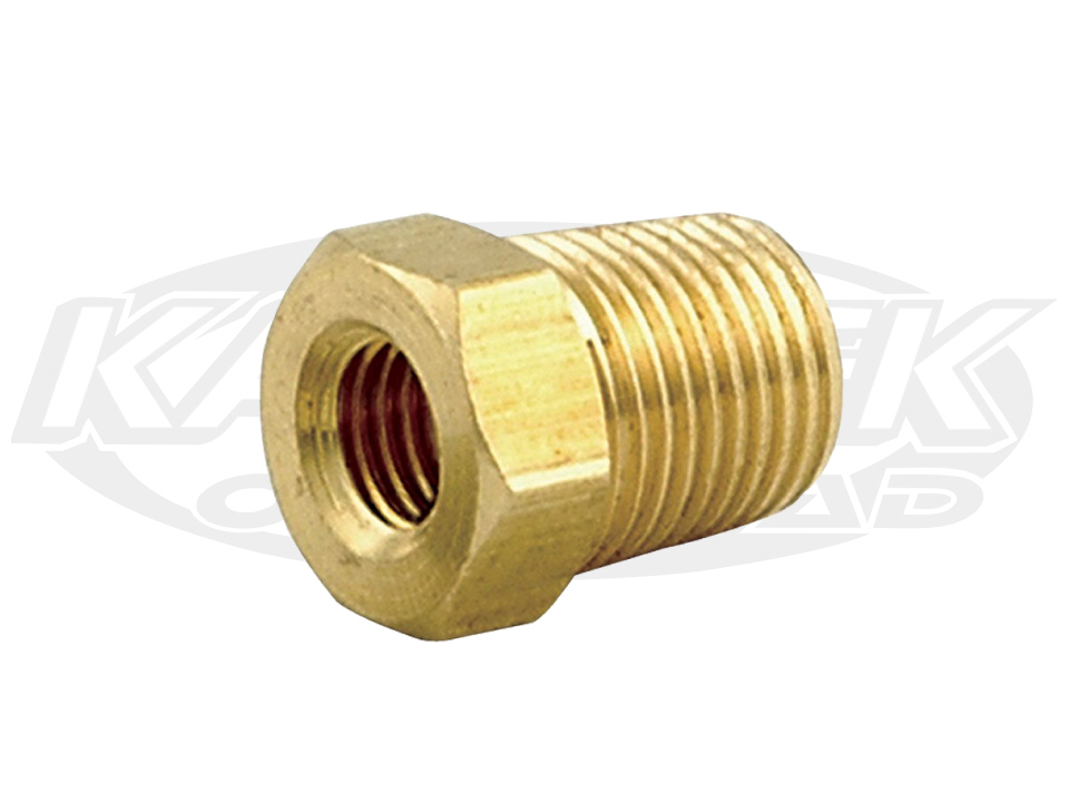 CNC 1303 Replacement Brass 1/8" NPT Thread Nut For 1/4"-28 Thread ...