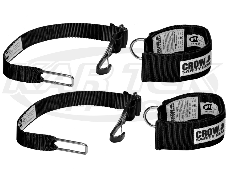Crow Enterprises 11574 Black 2" Tall Padded Safety Bicep Arm Restraints ...