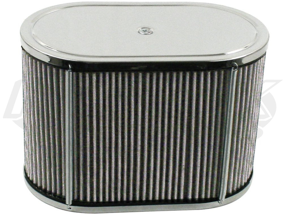 EMPI 43-6006-0 Weber IDF EMPI HPMX or Dellorto DRLA Oval Air Filter 5-1 ...