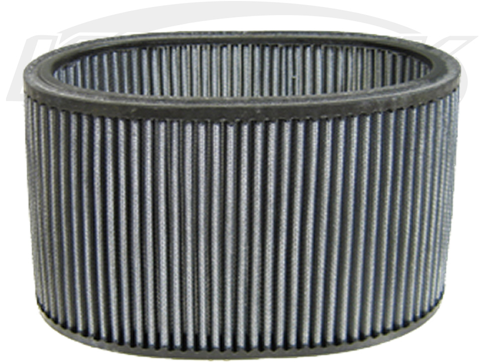 EMPI 43-6007-0 Cleanable Weber Or Dellorto Oval Air Filter 5-1/2" Wide ...