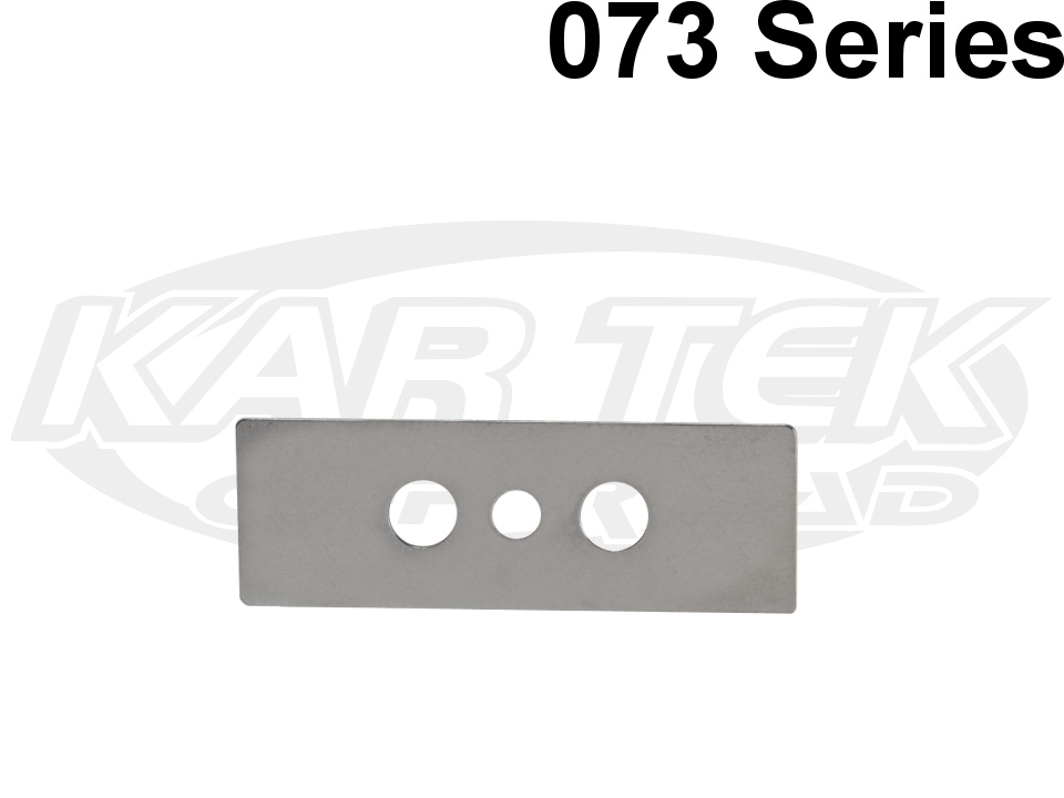 Fox Shocks 073-12-150 IBP Internal Bypass Rect Three Hole Shim 0.440 ...
