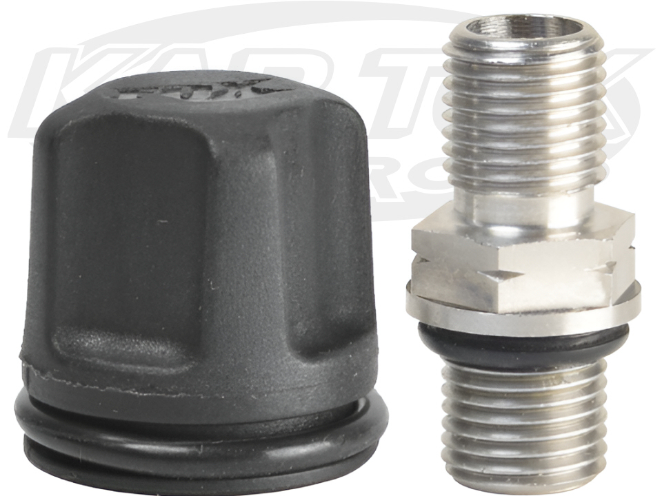 Fox Shocks 5/16"-32 ORB Stainless Steel Schrader Air Valve Stem ...