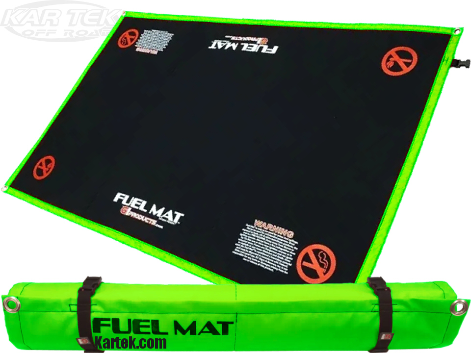 G1 Products Lime Green 36"x60" Fuel Mat For Desert Racing Gasoline ...