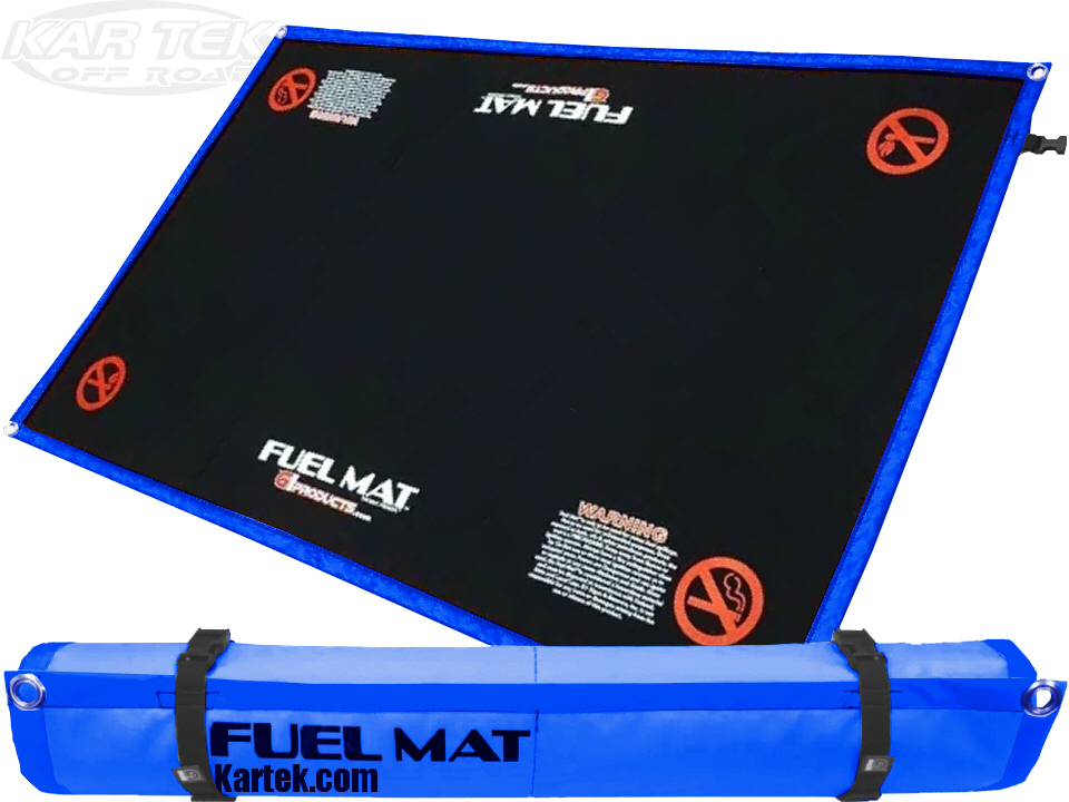 G1 Products Royal Blue 48"x60" Fuel Mat For Desert Racing Gasoline ...