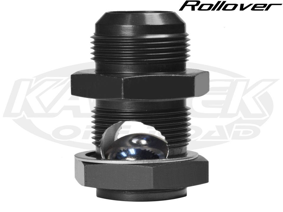 Harmon Racing Cells Black In Tank AN #16 Male Bulkhead Style Rollover ...