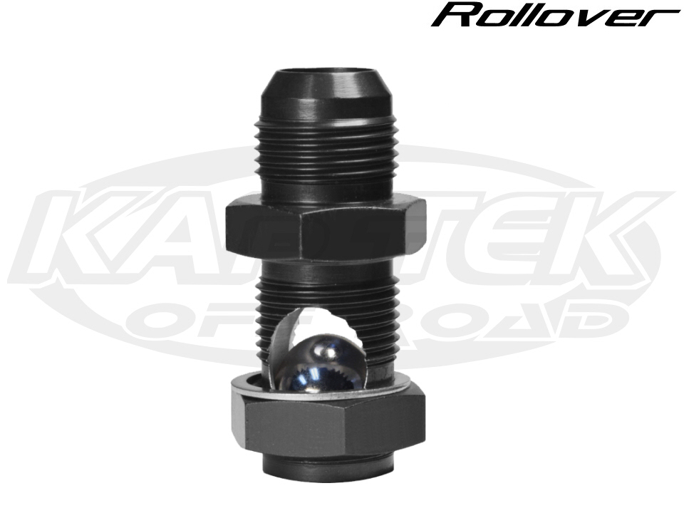 Harmon Racing Cells Black In Tank AN #8 Male Bulkhead Style Rollover ...