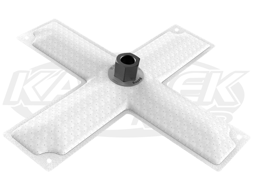 Holley 16-104 Cross Shaped 11" x 11" HydraMat Horizontal Fuel Pickup ...