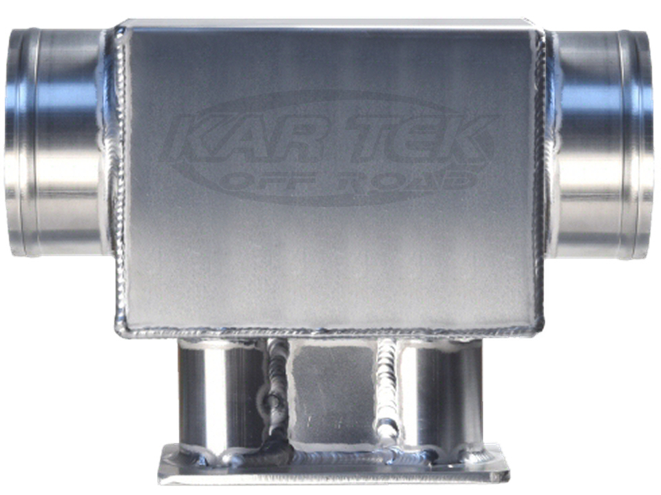 Manwelder Fabrications 4DIDF Dual 4" Inlet Air Filter Aluminum Box For ...