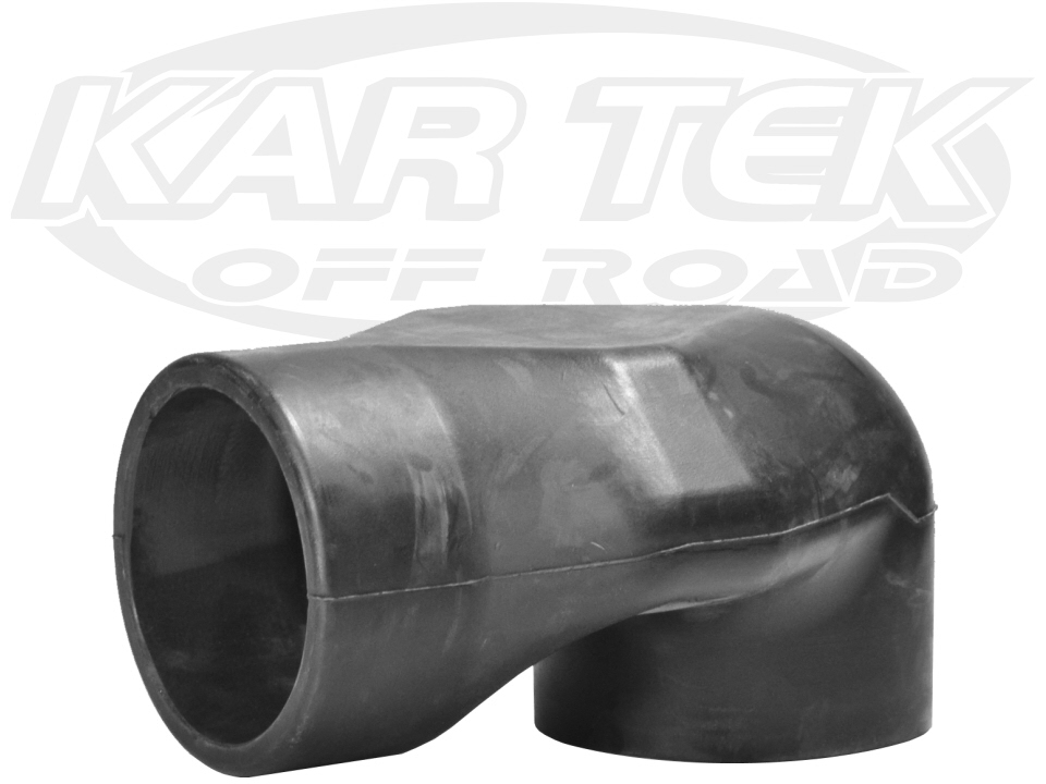 Mission Rubber Cobra Low Profile Black 90 Degree Elbow Intake Hose 3 ...