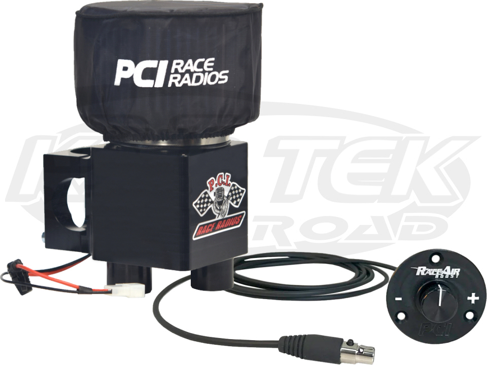 PCI Race Radios 3559 RaceAir Boost Remote Dual Helmet Fresh Air Blower ...
