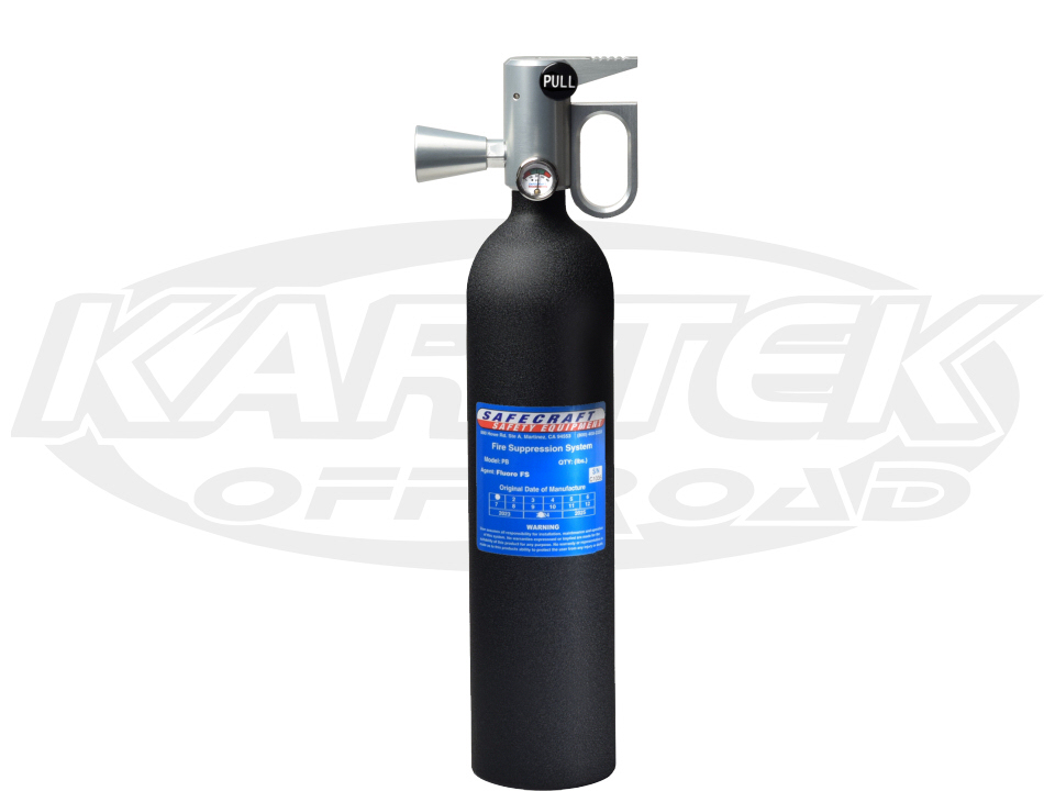 Safecraft Handheld Black 3 Lbs Fire Extinguisher With Clean Agent ...