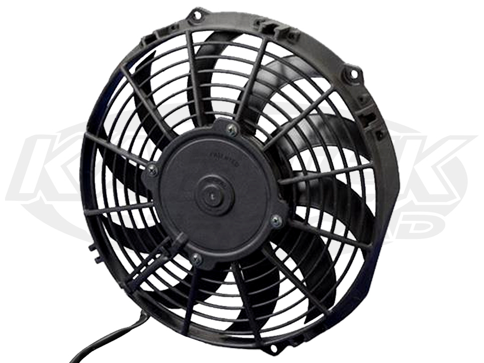 Spal 30101522 Medium Profile 12" Curved Blade Puller Heat Exchanger Or ...