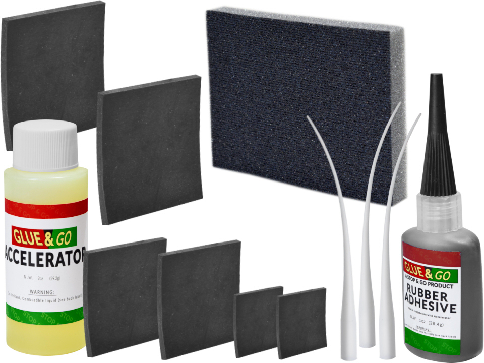 Stop & Go SW1000 Emergency External Sidewall Patch Kit For Punctures Up ...