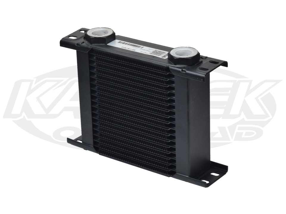 Setrab 50-119-7612 ProLine Standard 1 Series 19 Row Oil Cooler With 22mm Inlet and Outlet ...