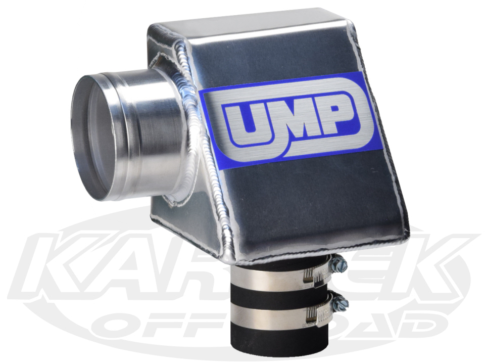 UMP 10103L Air Filter Aluminum Box For 2" Throat Bocar, Brosol, EMPI ...