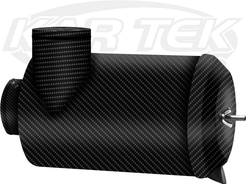 Carbon Fiber Extra Long Super Air Filter 4" Inlet 4" Outlet To ...