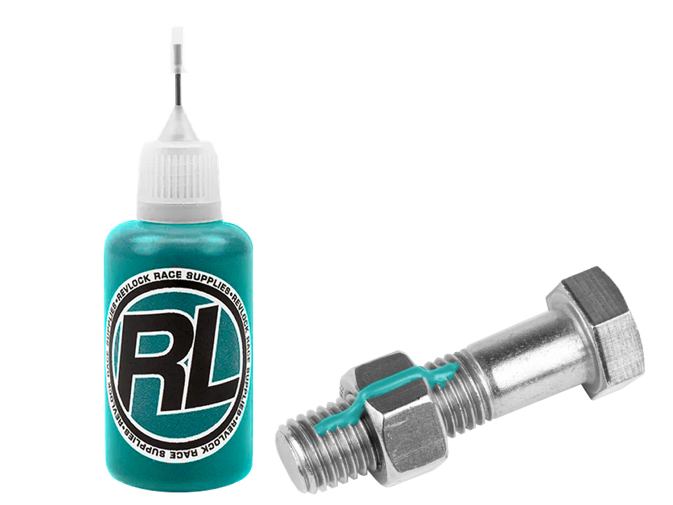 Revlock Race Supplies Teal Sure-Lock Nut, Bolt or Fastener Tamper ...
