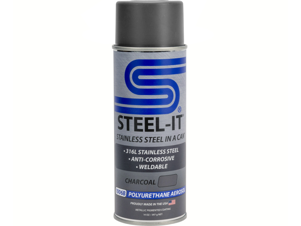 Steel-It Charcoal Gray 1006 Polyurethane Anti-Rust, Weather, Abrasion ...