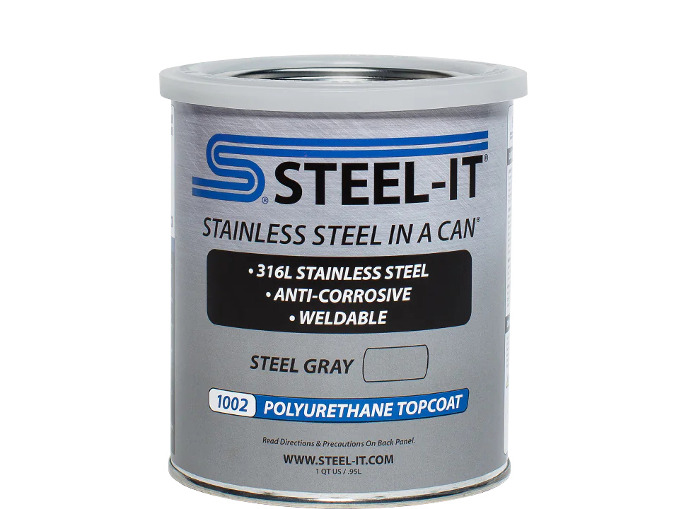 Steel-It Light Gray 1002 Polyurethane Anti-Rust, Weather, Abrasion ...