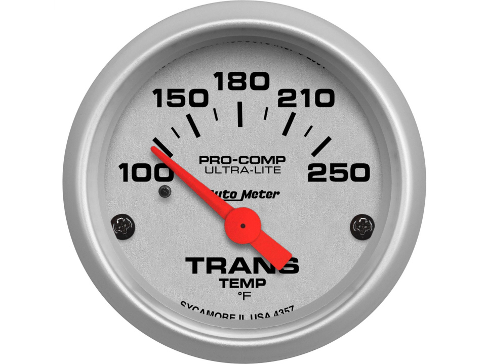Autometer 4357 Ultra-Lite 2-1/16" Electrical 100-250F Transmission ...