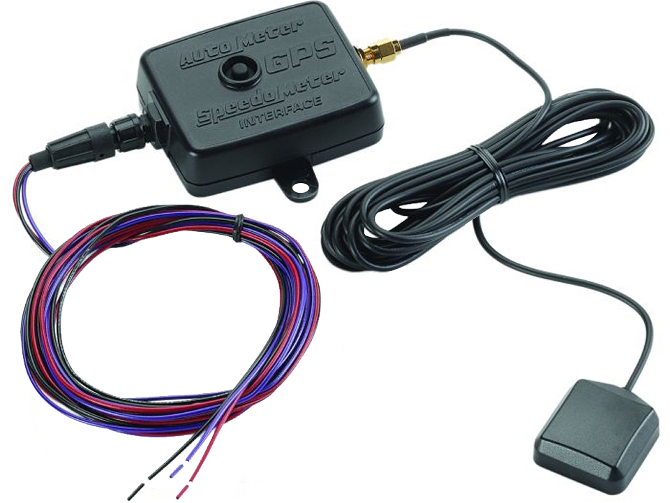 Autometer 5289 Hall Effect Electronic Speedometer GPS Conversion Interface With 5283 GPS Antenna ...