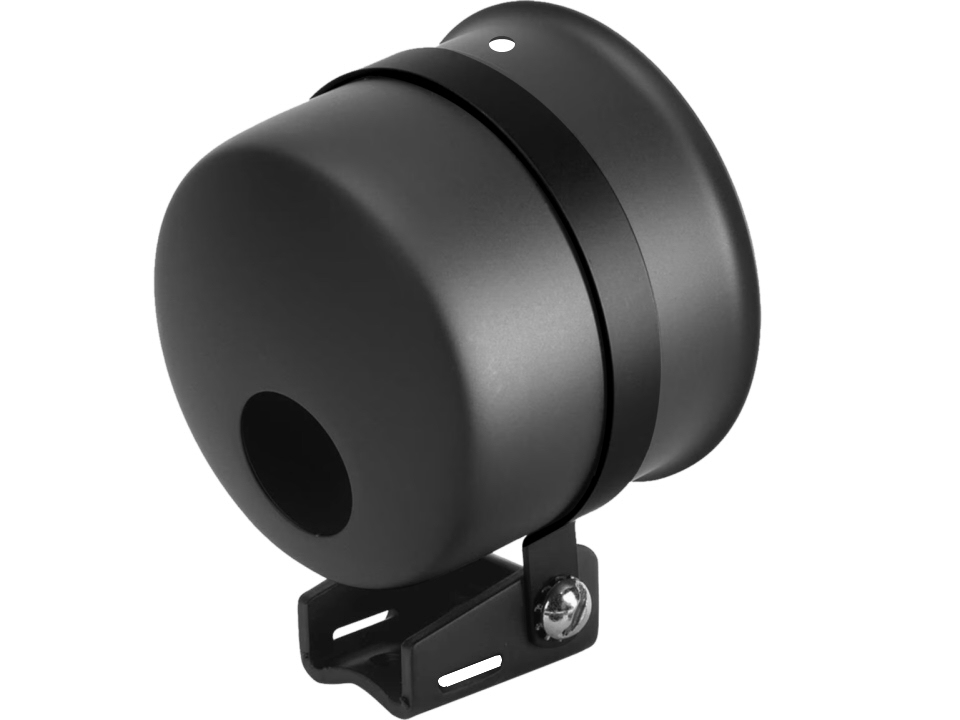 Autometer 5202 Black 2-5/8" Diameter Gauge Mounting Cup For Liquid ...
