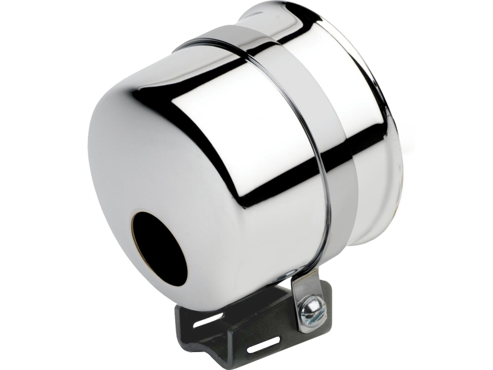 Autometer 5203 Chrome Plated 3-3/8" Diameter Speedometer or Tachometer ...