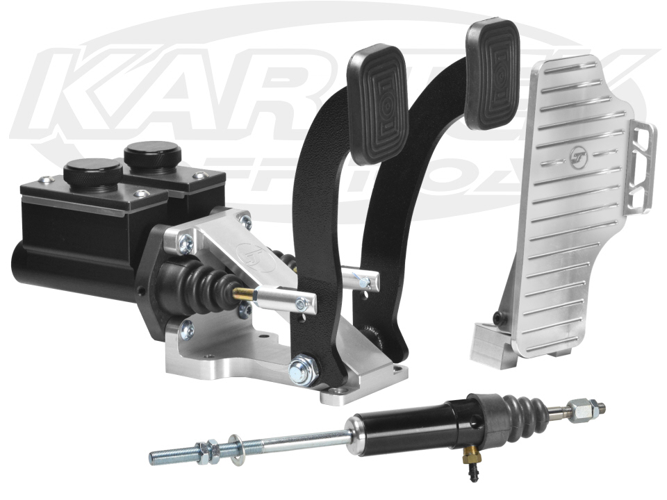 Jamar Performance Floor Mount Brake And Clutch Pedal Assembly With 3000 ...